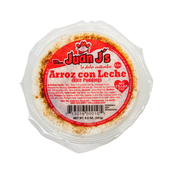 Juan Js Arroz Rice Pudding 8.5 OZ – Samco
